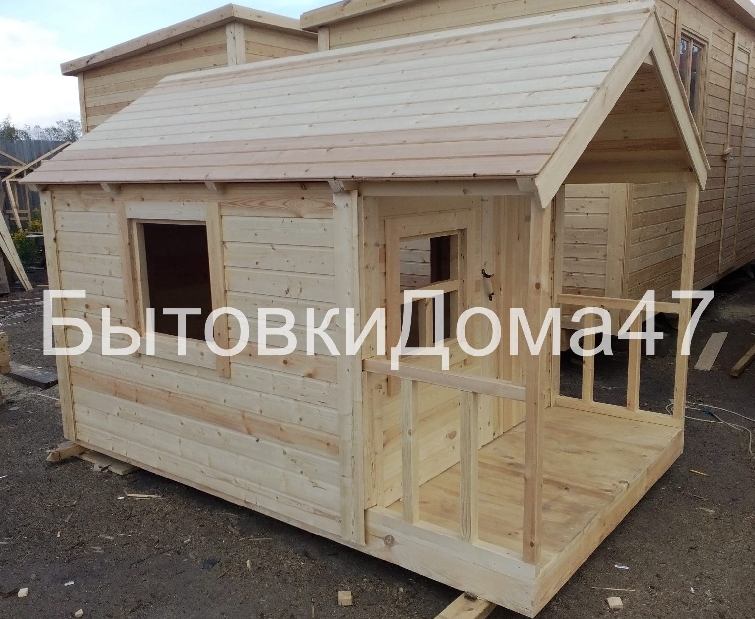 Детские деревянные домики недорого